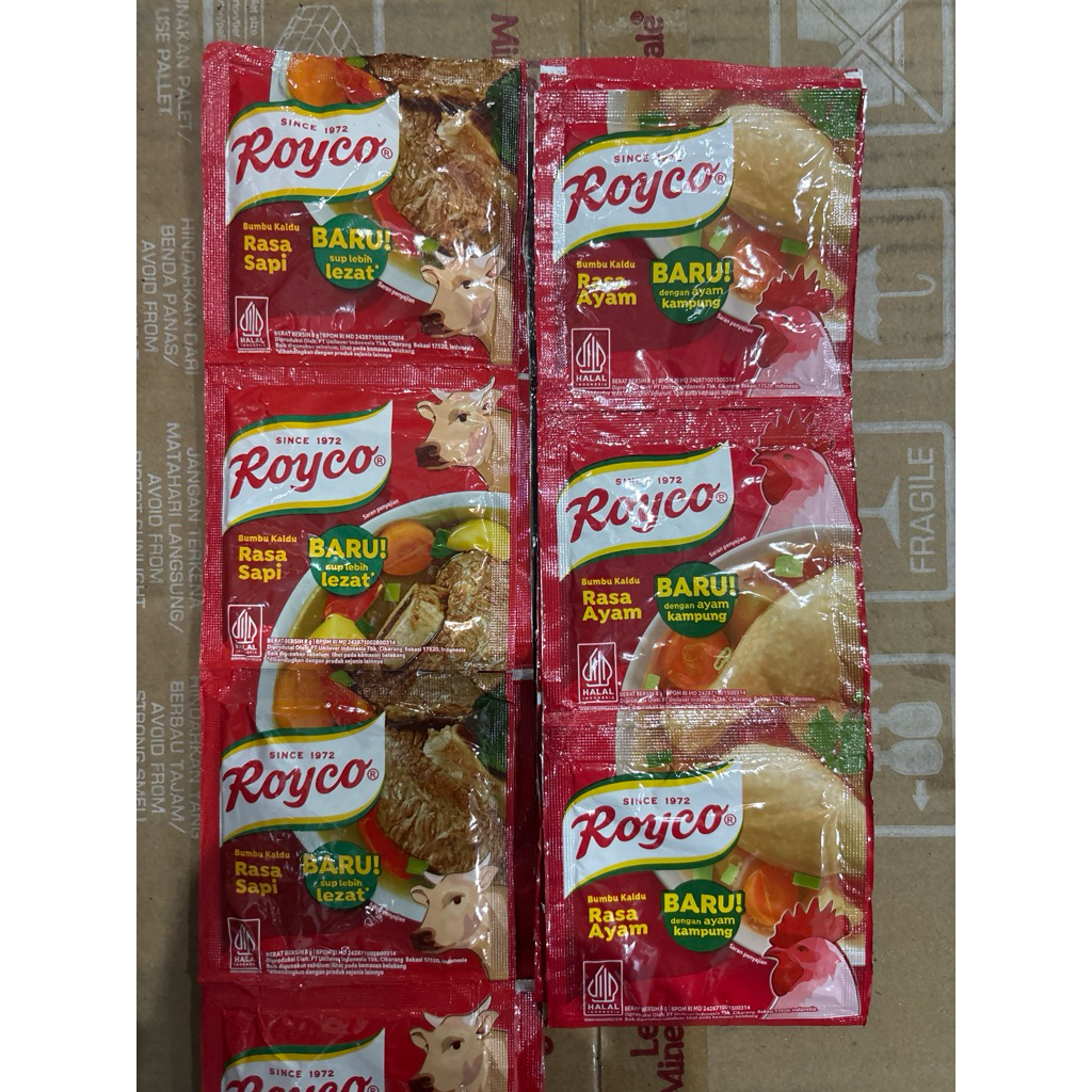 Jual Royco ayam Sapi renceng isi 12 harga murah | Shopee Indonesia