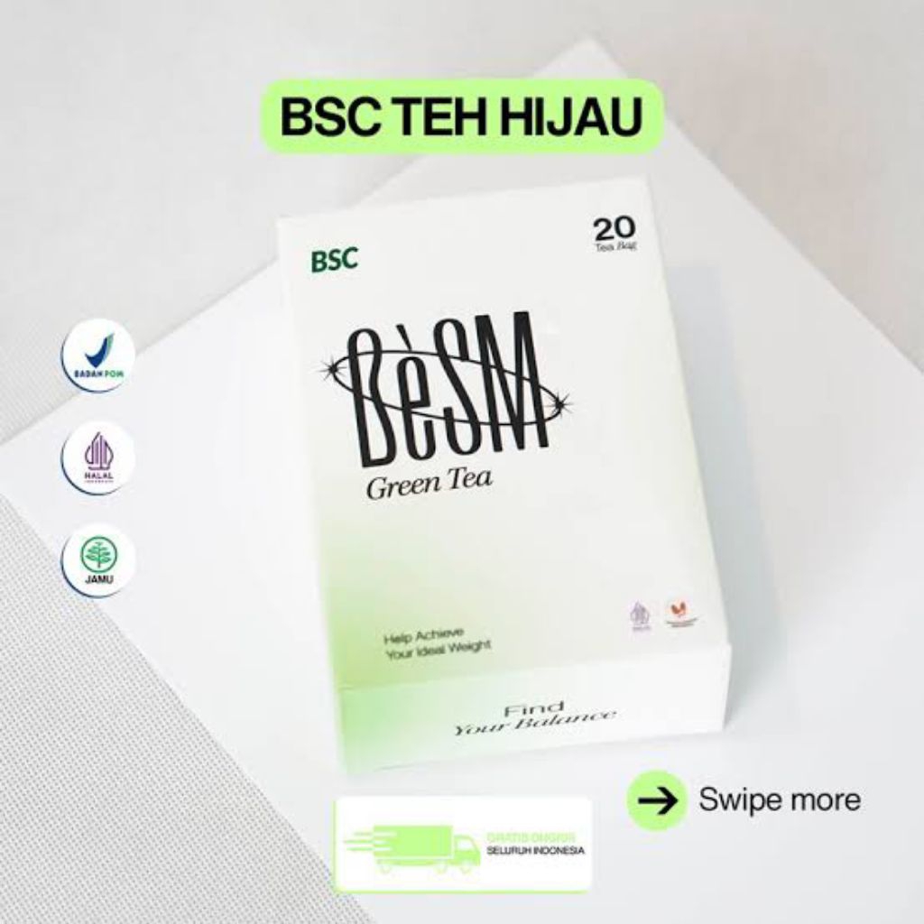 Jual BESM TEA - Penurun Berat Badan Isi 20 Tea Bag BPOM | Shopee Indonesia