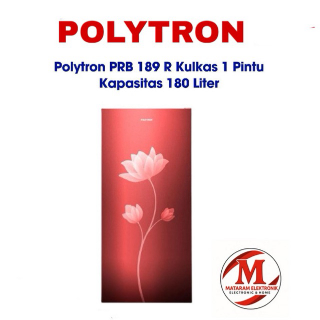 Jual KULKAS 1 PINTU POLYTRON PRB 189R | Shopee Indonesia
