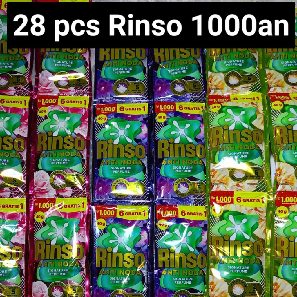 Jual Rinso Cair Sachet Renceng Terlengkap & Harga Terbaru Mei 2026 ...