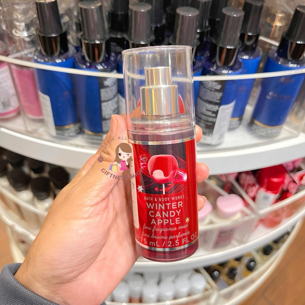 Jual WINTER CANDY APPLE FINE FRAGRANCE MIST 75ml BATH&BODY WORKS ...