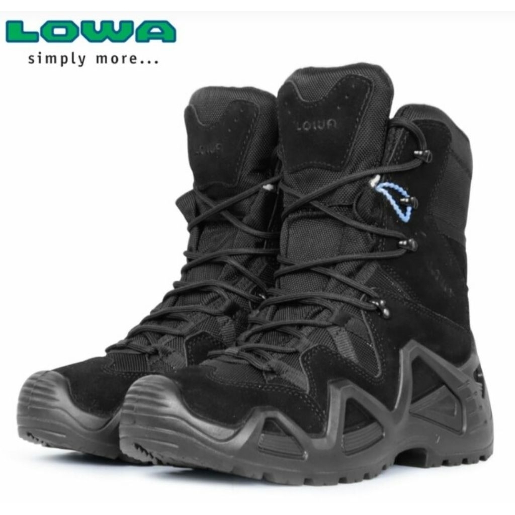 Jual sepatu tactical pdl army boots lowa hitam 8inch | Shopee Indonesia