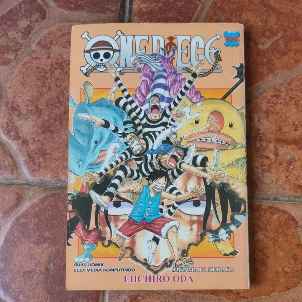Jual MOMIK ELEX MEDIA " ONEPIECE " VOLUME : 55 BY : EIICHIRO ODA ...