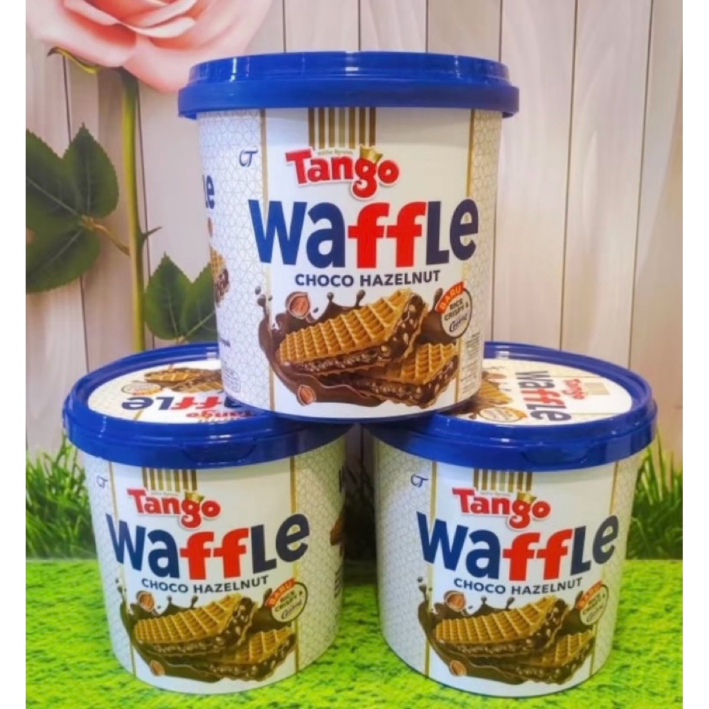 Jual TANGO WAFLE [ isi 3 pcs ] CHOCO HAZELNUT WAFER TANGO JAR KALENG ...