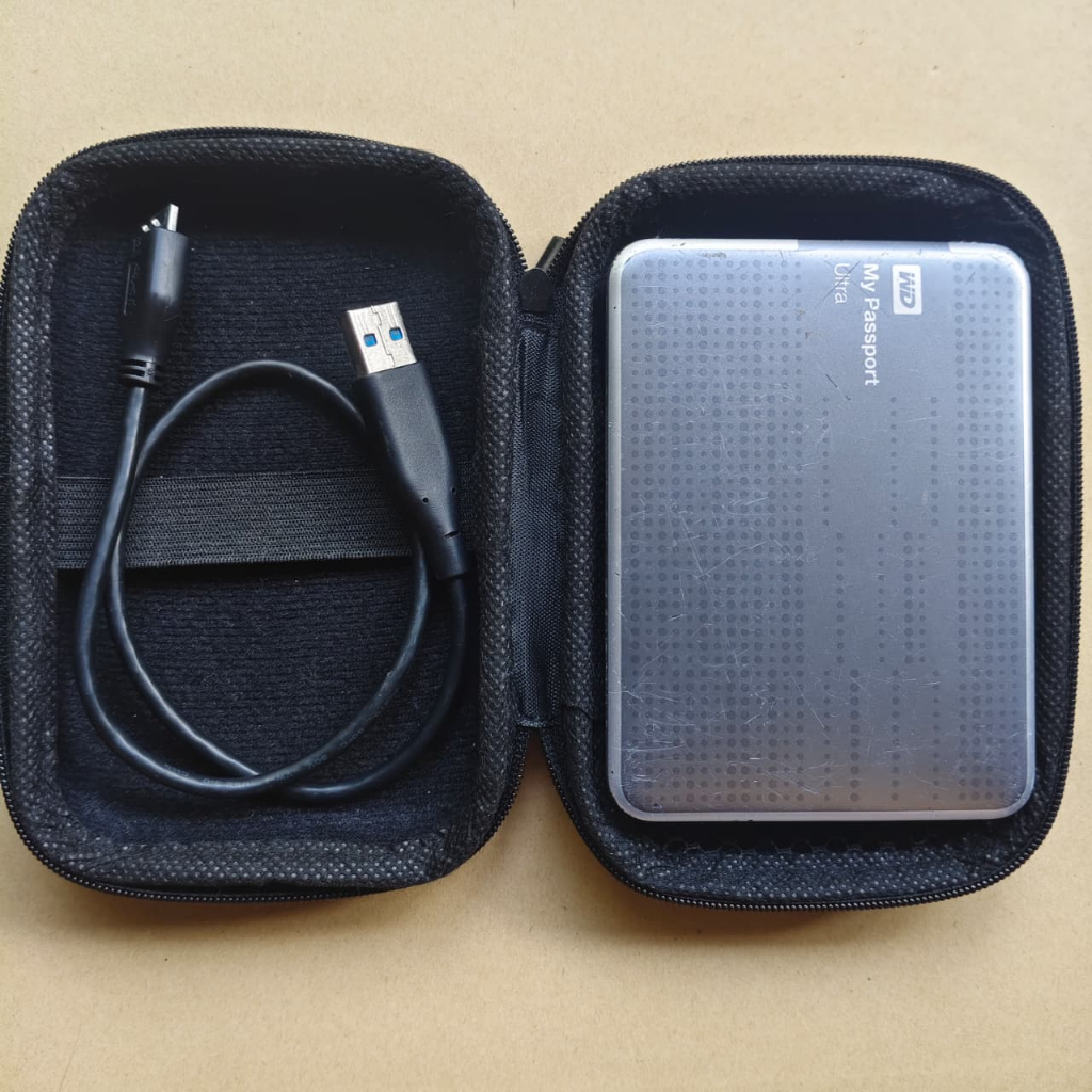 Jual Hardisk Eksternal WD My Passport Ultra Grey Case 1TB Normal ...