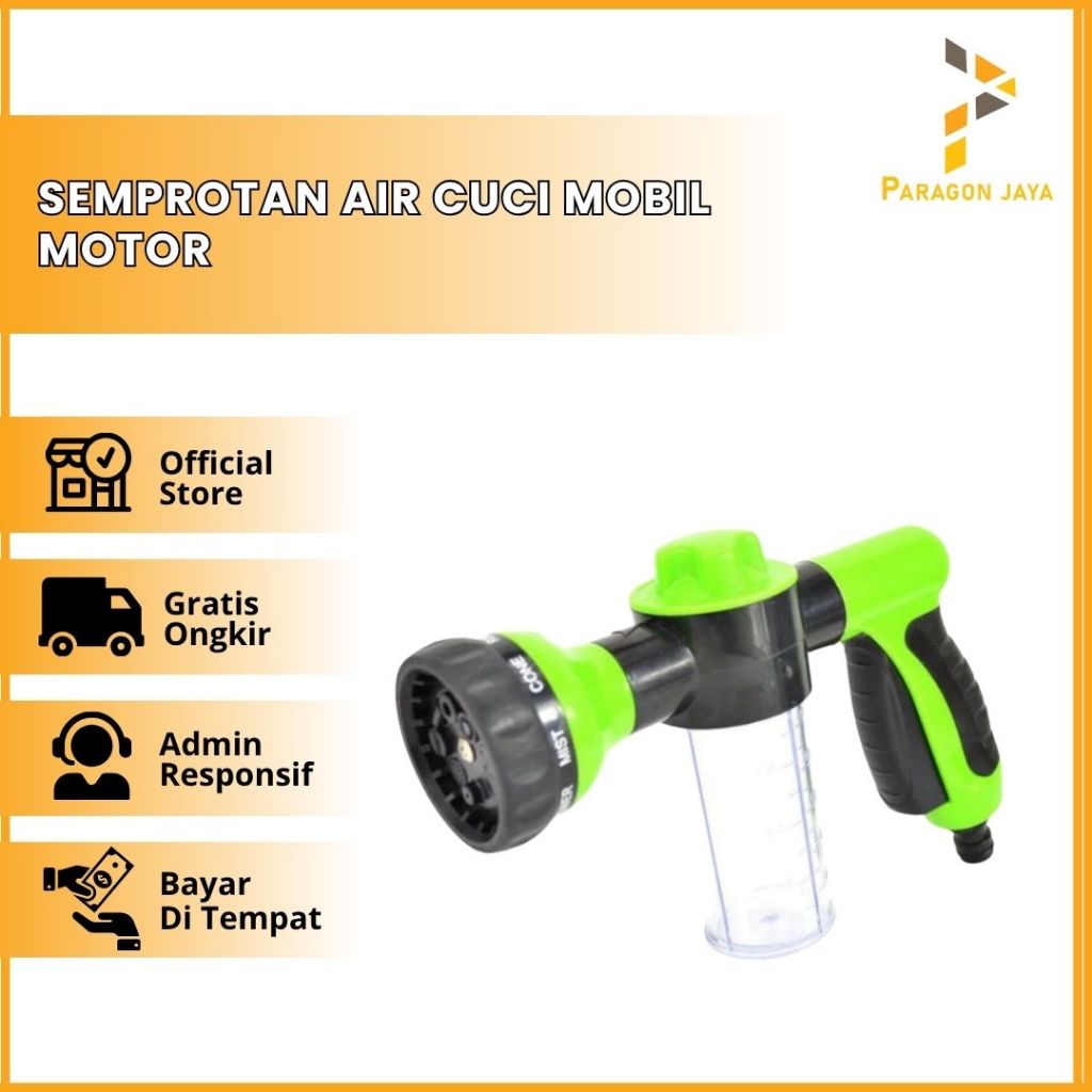 Jual Semprotan Air Cuci Mobil Motor Taman Kebun Tanaman Steam Sabun ...