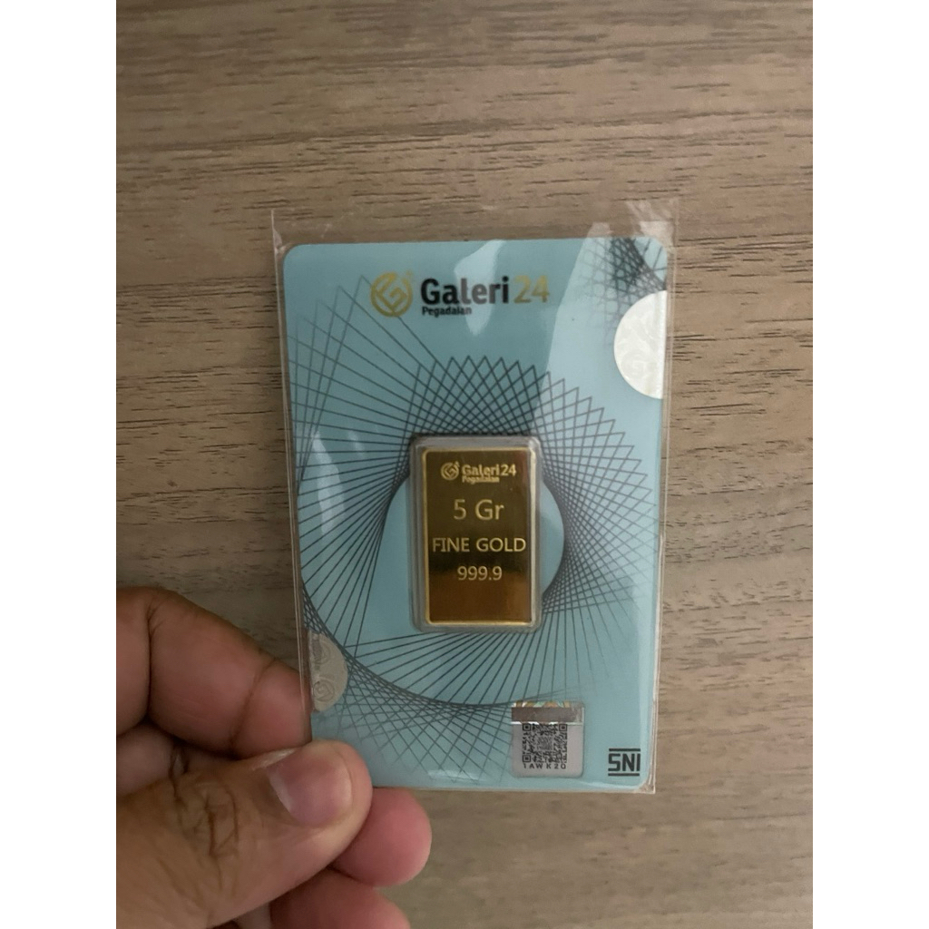 Jual LOGAM MULIA GALERI 24 5GRAM PEGADAIAN EMAS | Shopee Indonesia