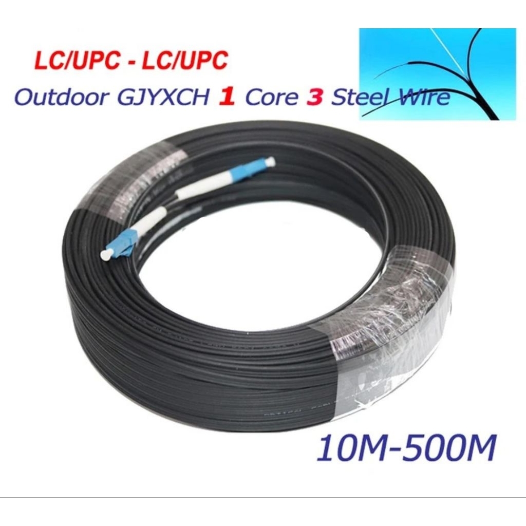 Jual Kabel Precon FO Fiber Optic 1 Core LC LC Single Core UPC Outdoor ...