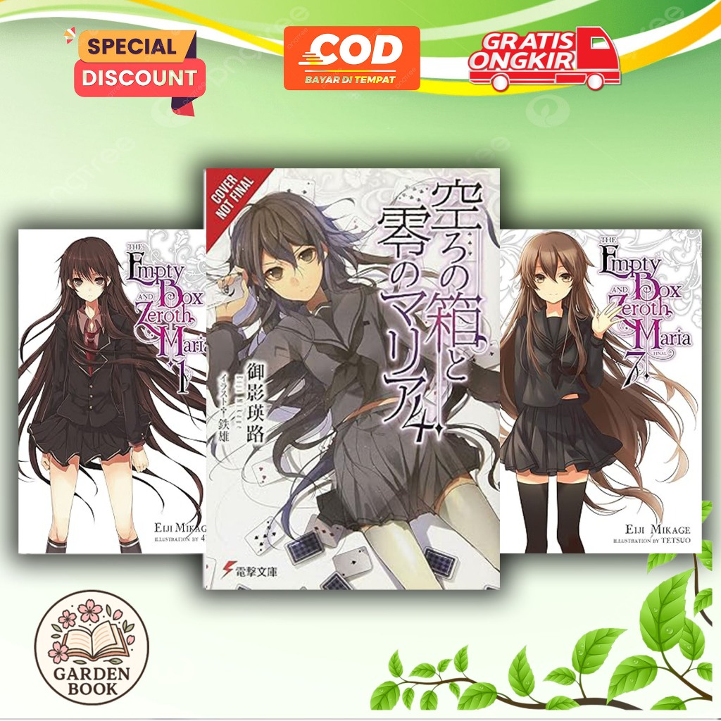 Jual The Empty Box and Zeroth Maria 7 book series (Light novel) - Vol 1 ...