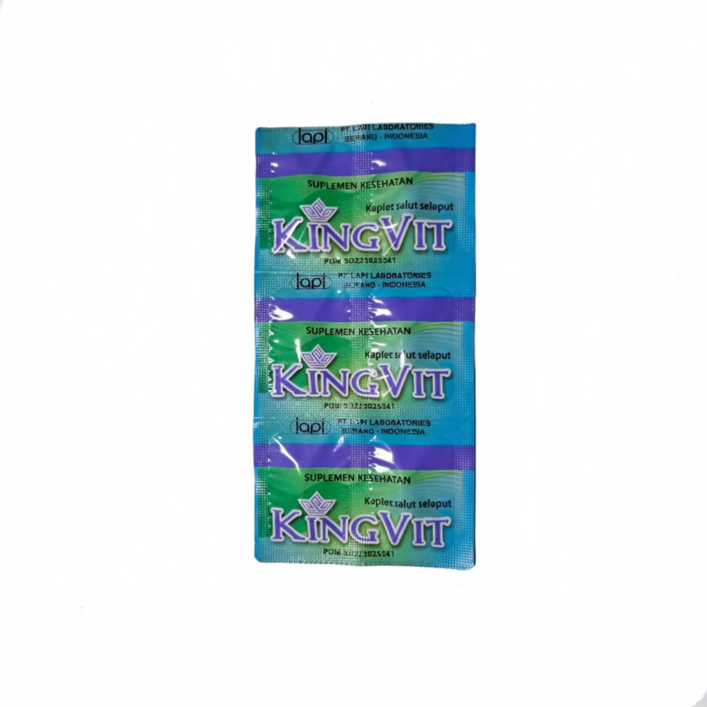 Jual Kingvit Strip isi 6 Kapsul - Vitamin Program Hamil Kesuburan Pria ...