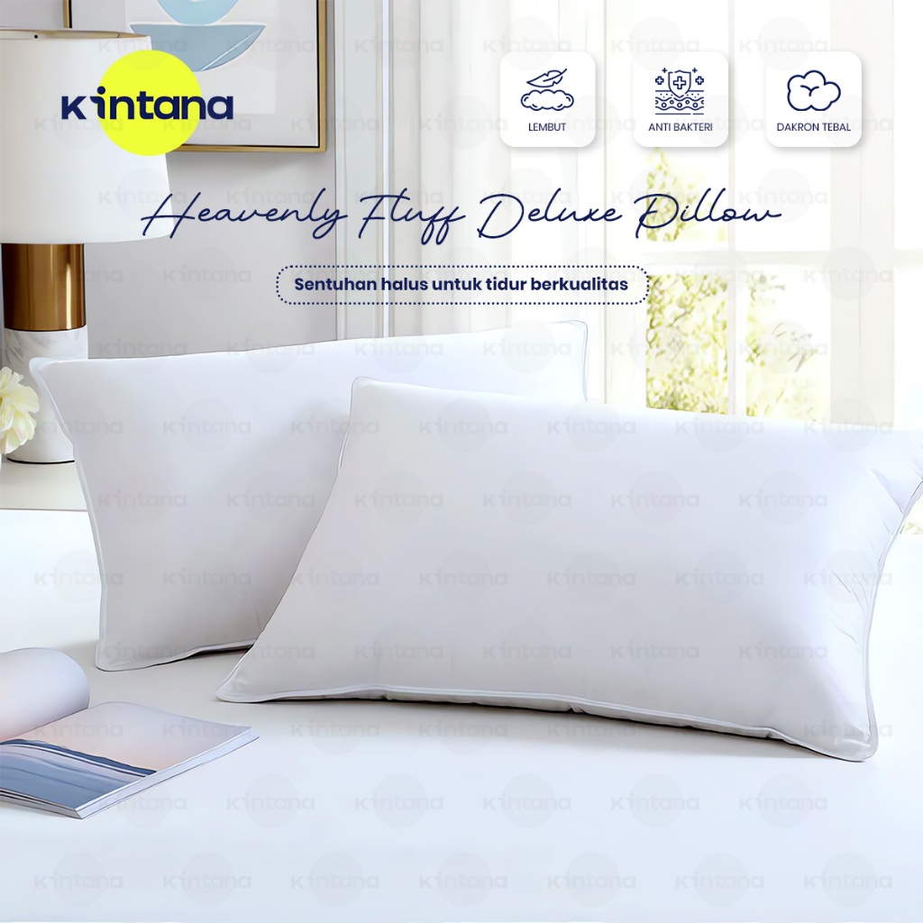 Jual Kintana Paket 2 Pcs Bantal Hotel Premium Bahan Memory Foam Empuk ...