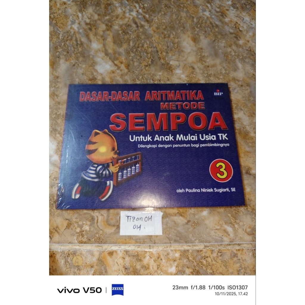 Jual Buku Dasar dasar aritmatika metode sempoa untuk anak mulai usia TK ...