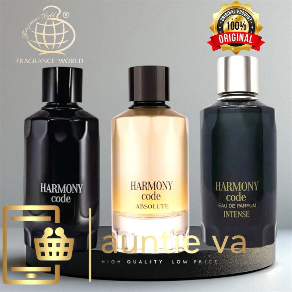 Jual Harmony Code Absolute And Intense by FRAGRANCE WORLD perfume EDP ...