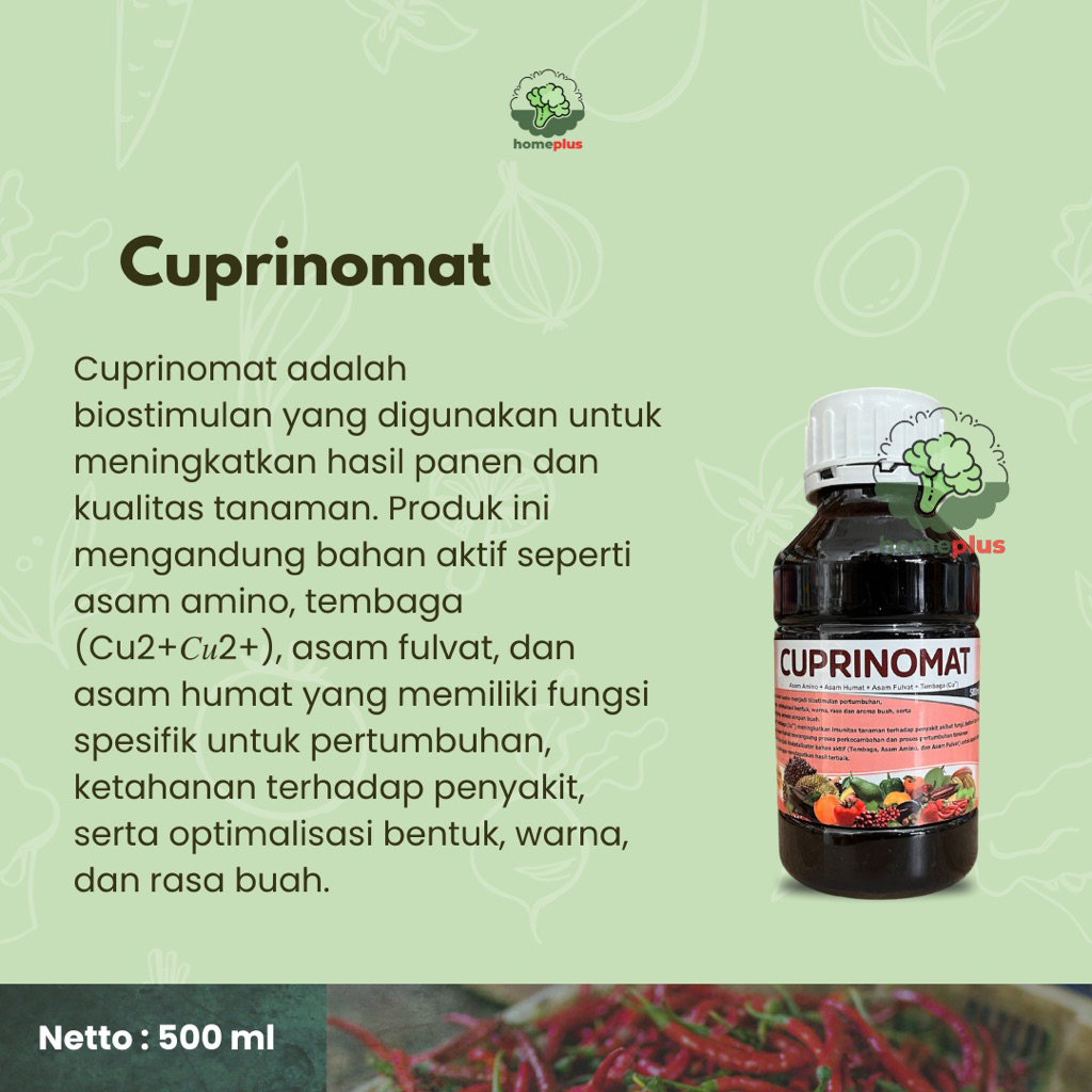 Jual CUPRINOMAT ASAM AMINO + ASAM HUMAT + ASAM FULVAT + TEMBAGA ...