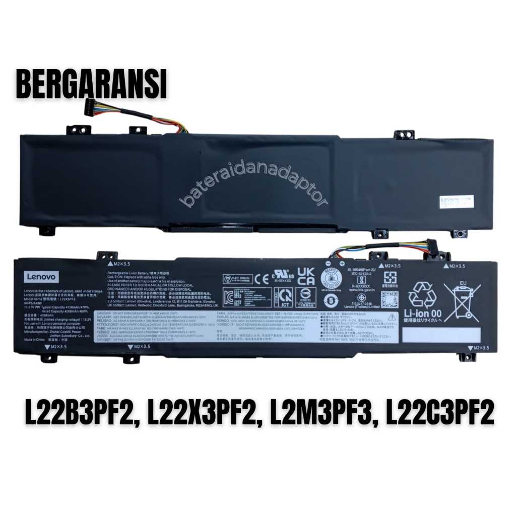 Jual BATTERY LAPTOP ORI IdeaPad Slim 3 16" 2023 V14 V15 G4 AMN Series ...