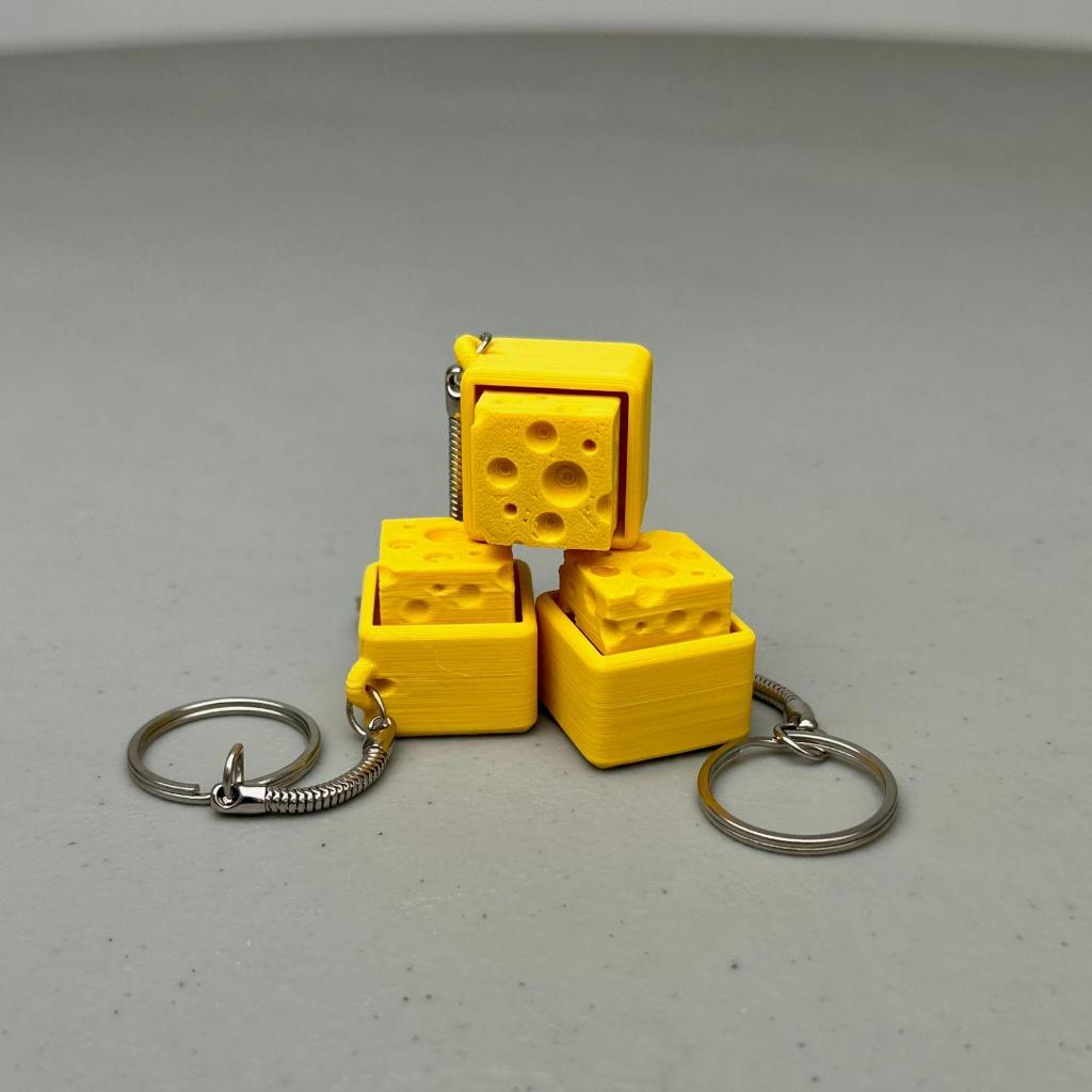 Jual Clicker Gantungan Kunci Cheese Keju Clicker Unik Cheese Clicker ...