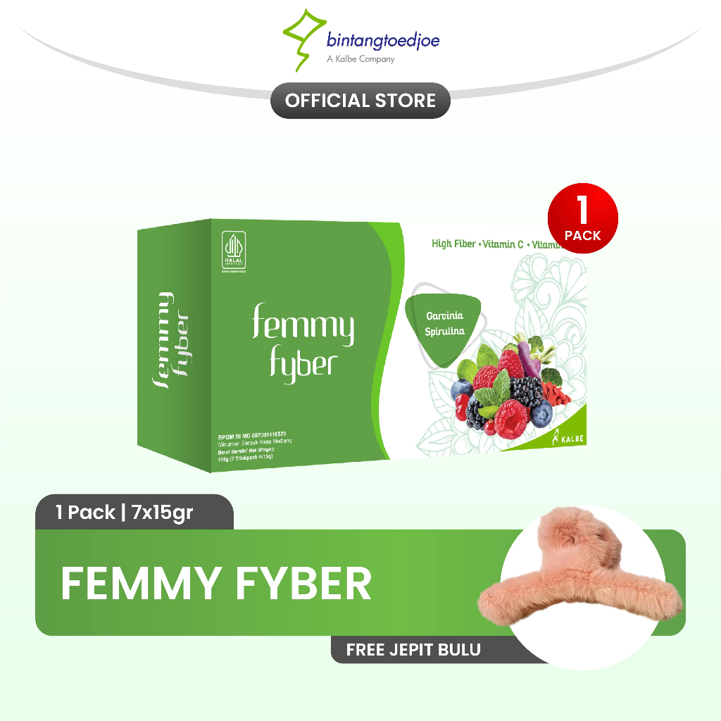 Jual Femmy Fyber - Minuman Tinggi Serat dan Rendah Kalori Free Jepit ...