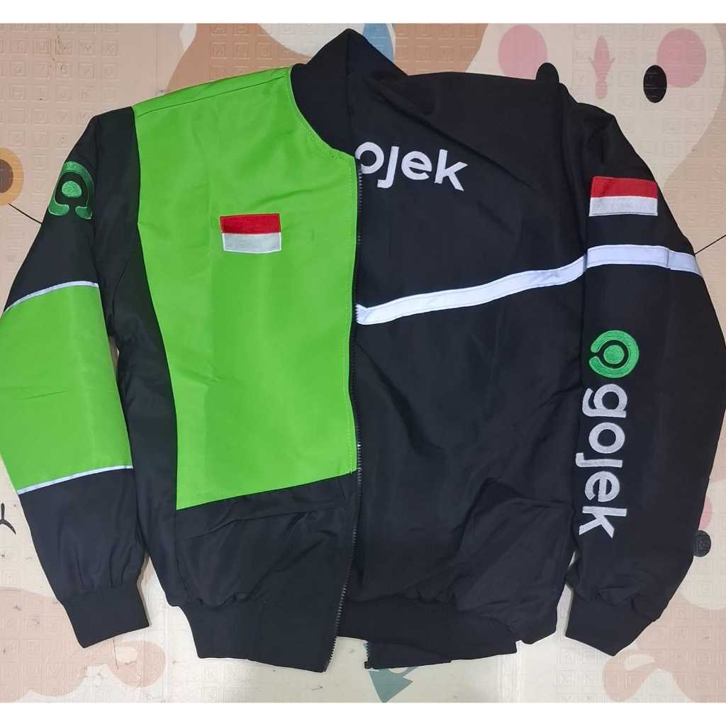 Jual JAKET GOJEK ORI GOJEK HITAM BISA BUAT VERMUK ANTI AIR TERBARU 2025 ...