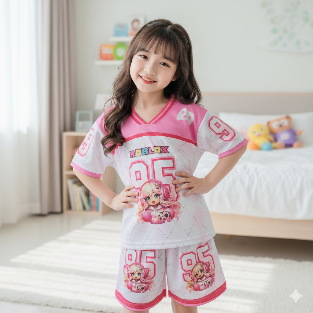 Jual VIPSHOP BIG SALE SETELAN JERSEY ANAK ROBLOX USIA 2-9 THN | SET ...