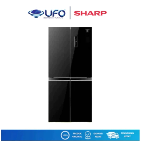 Jual Sharp Kulkas 4 Pintu Side By Side 472 Liter Inverter Plasmacluster ...