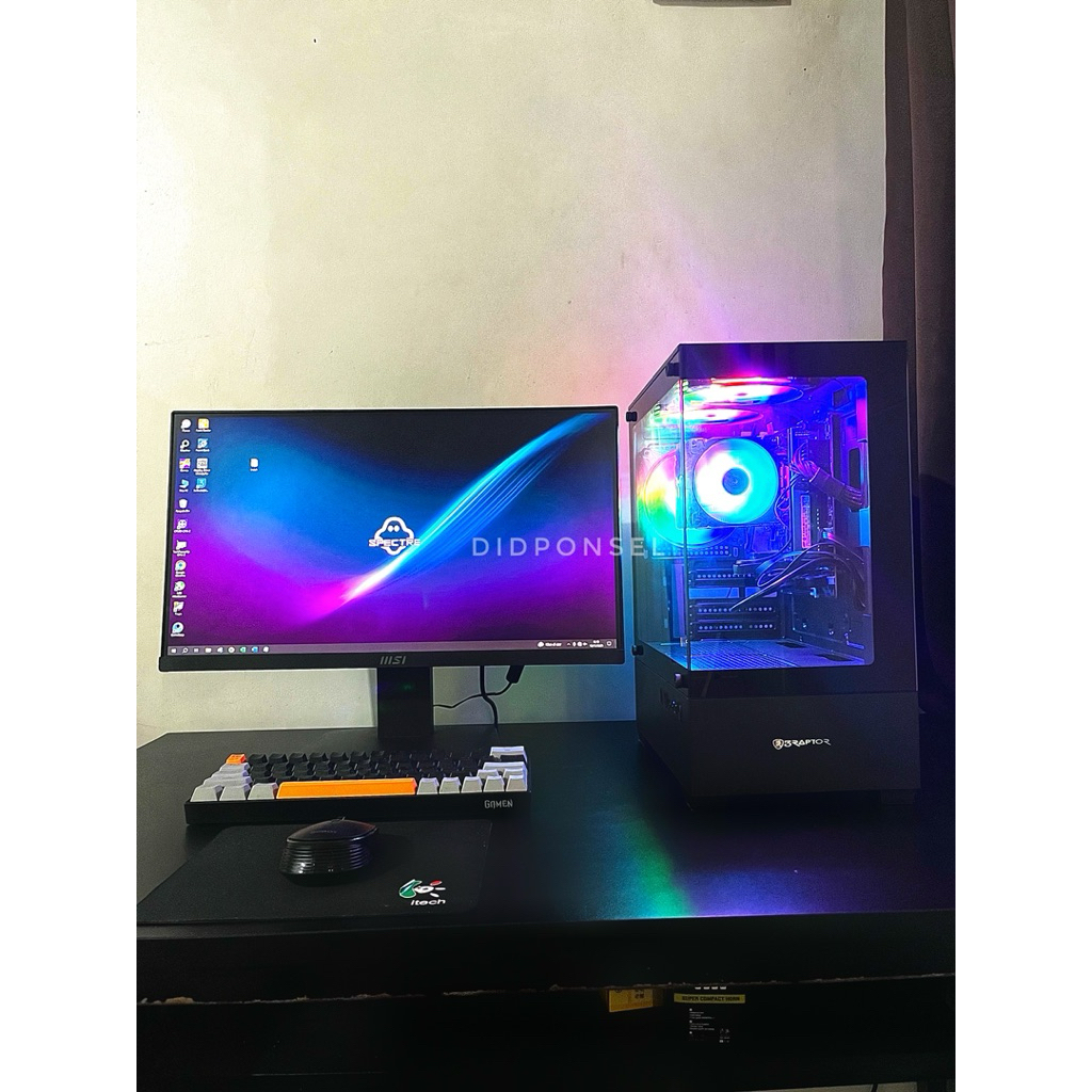Jual PC Gaming Full Set Processor Core i5 3450 + Ram 8GB + SSD 128GB ...
