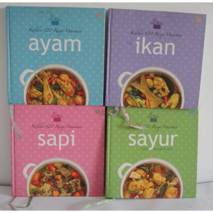 Jual Buku Koleksi 120 Resep Yasa Boga | Shopee Indonesia