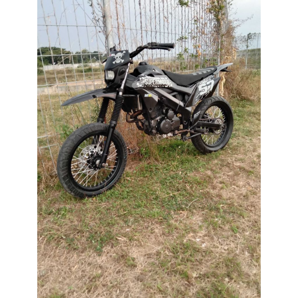 Jual MOTOR trail supermoto basic happy nexium 150 cc unit modif trail ...