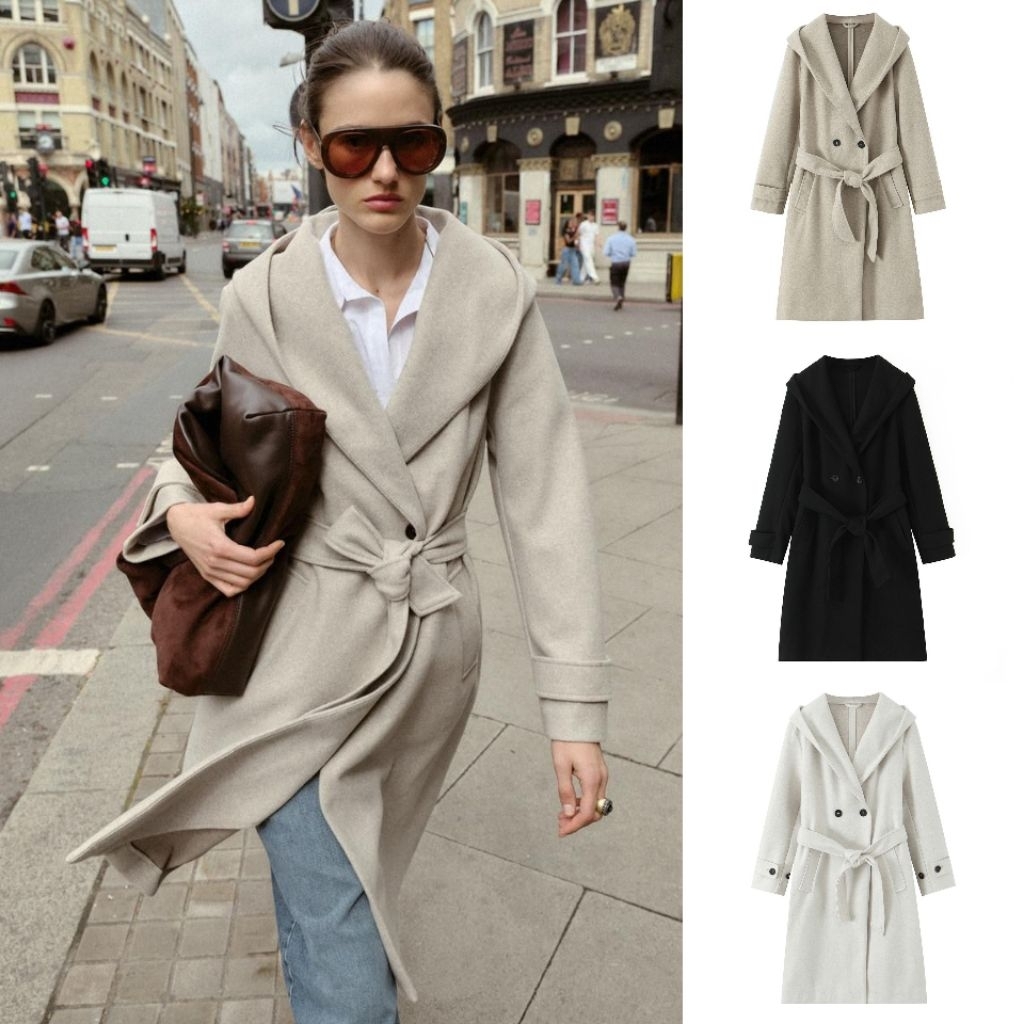 Jual Winter Wool Coat 79106 (TEN) | Shopee Indonesia