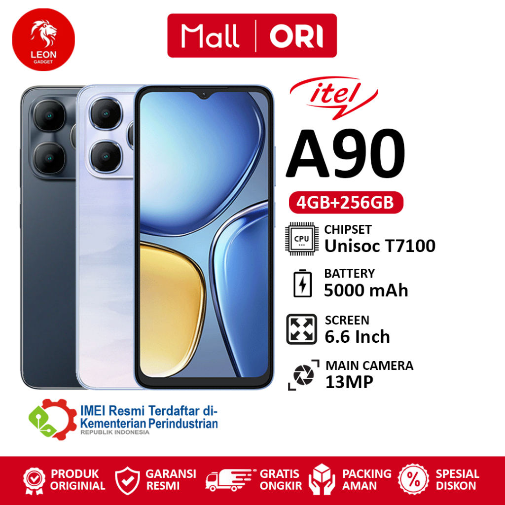 Jual Itel A90 [4GB+256GB] - Garansi Resmi 1 Tahun | Shopee Indonesia