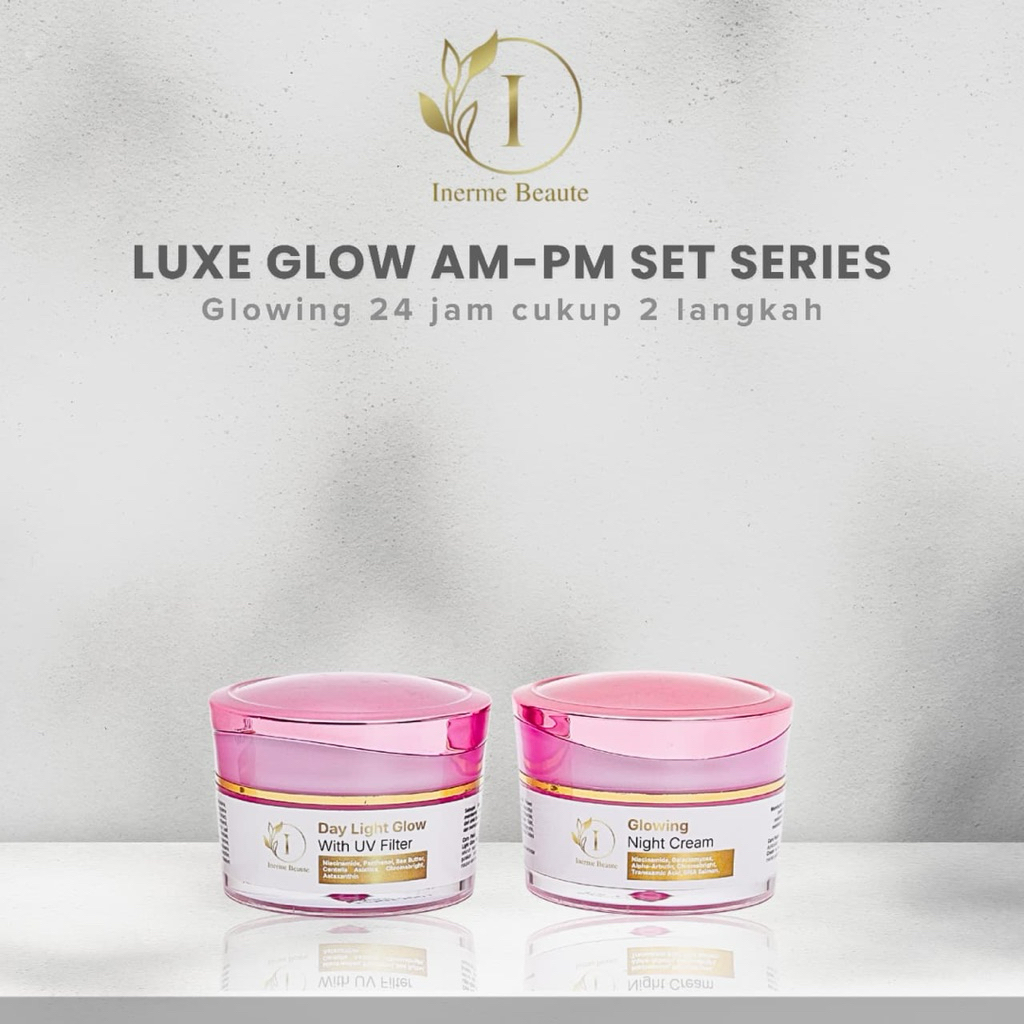 Jual LuxeGlow AM-PM Set Series Krim Siang dan Malam Inerme Beaute ...