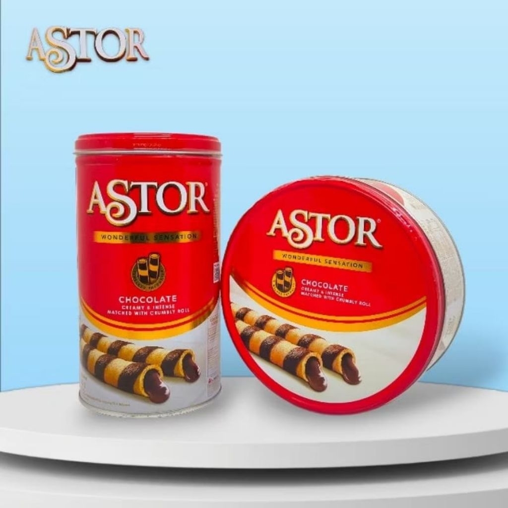 Jual READY 1 KARTON (6 KALENG) ASTOR COKLAT JAJAN LEBARAN 330 GR DAN ...
