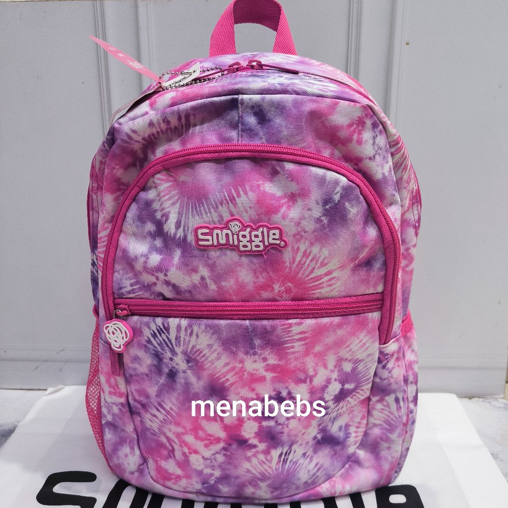 Jual Smiggle Backpack Away / Epic Classic / Heart Purple / Freestyle ...