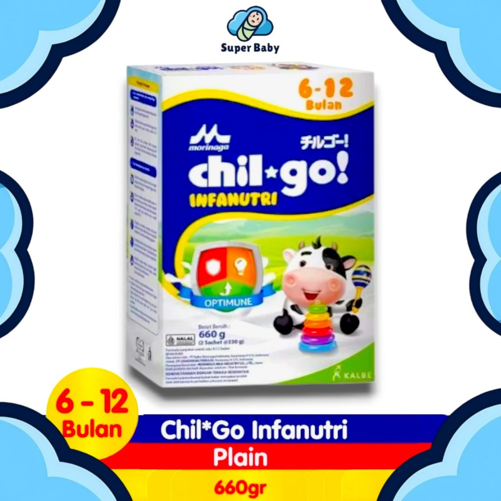 Jual SUSU BAYI MORINAGA CHIL GO INFANUTRI USIA 6-12 BULAN 270g / 660g ...