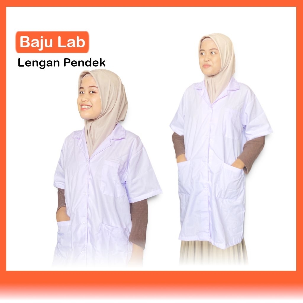Jual Baju Seragam Laboratorium Jas Lab Baju Praktikum Bahan Kain Oxford ...