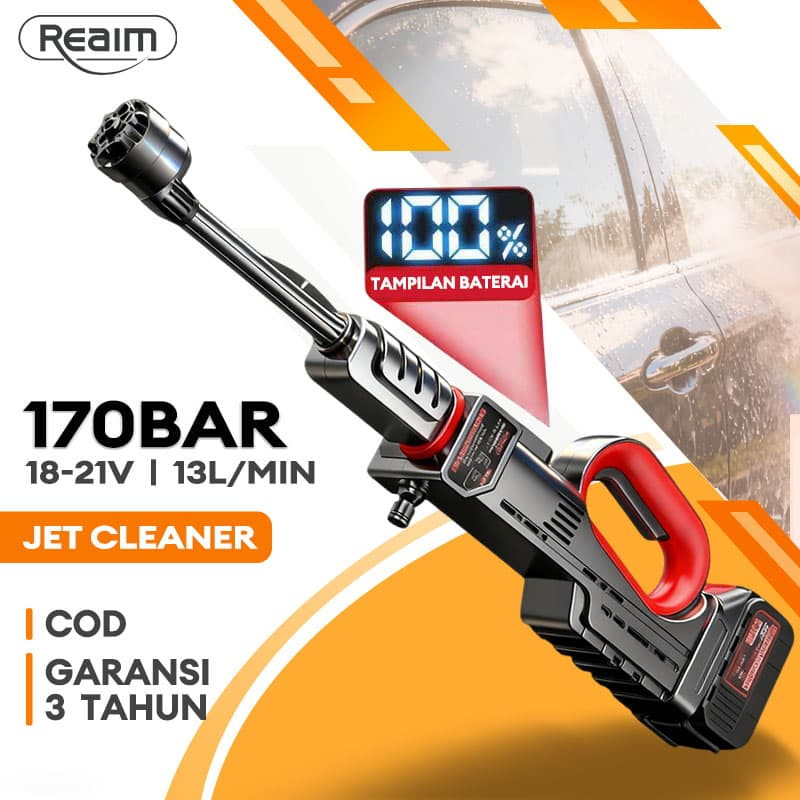 Jual Reaim Jet Cleaner 888V 250bar: Alat Cuci Mobil Motor Berkualitas ...