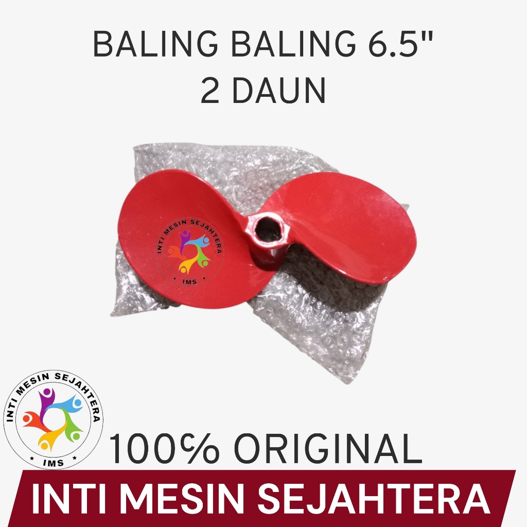 Jual Baling baling 6.5" kapal as ketinting sampan perahu 2 daun 6.5 ...