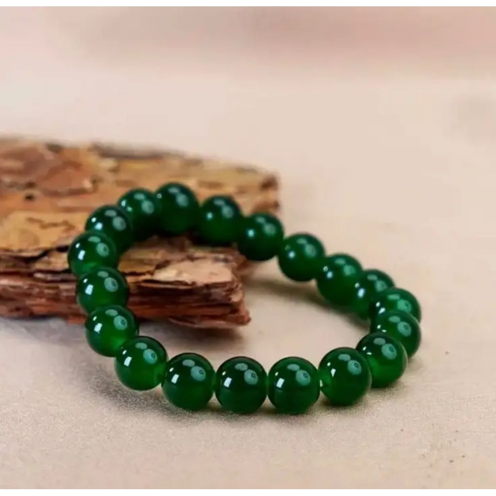 Jual Gelang Giok Hitam Asli 100% – Black Jade Natural | Gelang Pria ...