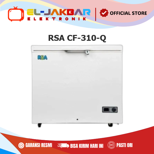 Jual RSA CF-310-Q Chest Freezer 310L Hemat Energy Thermometer Digital ...