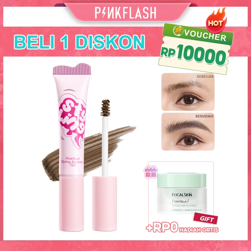 Jual Pinkflash Fluffy Styling Tinted Brow Gel Waterproof Transfer-proof ...