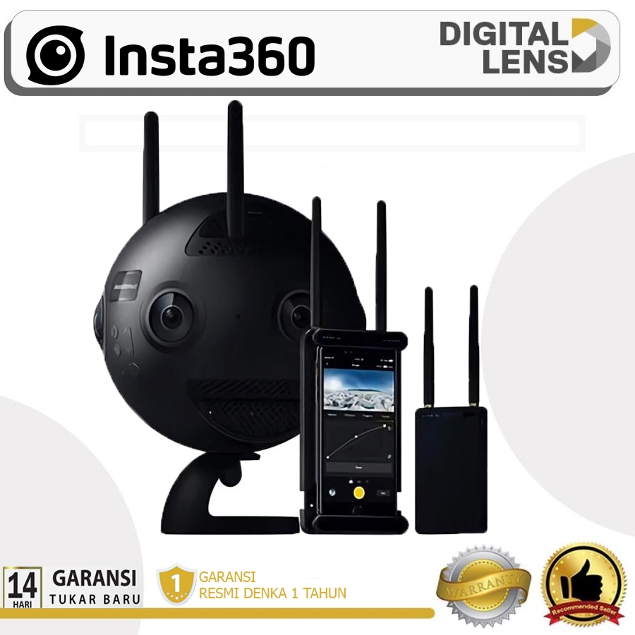 Jual Insta360 Pro II + Farsight / Insta 360 Pro 2 Spherical VR 360 8K ...