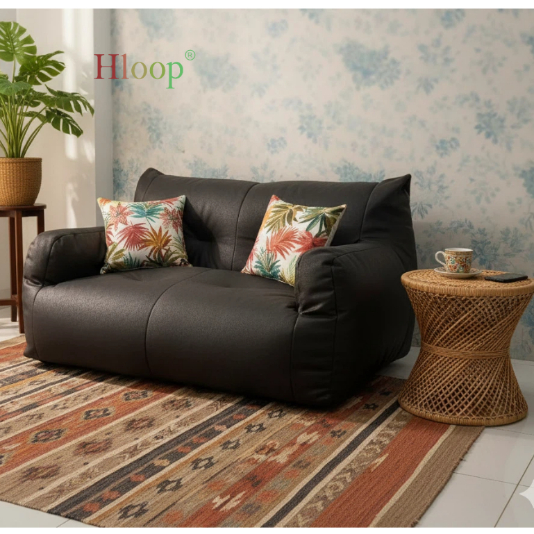 Jual Hloop bean bag sofa malas 2seater kursi ruang tamu minimalis ...