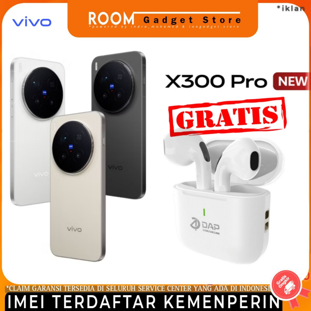 Jual vivo X300 Pro (16/512) - 200 MP ZEISS APO Telephoto Camera, 4k 120 ...