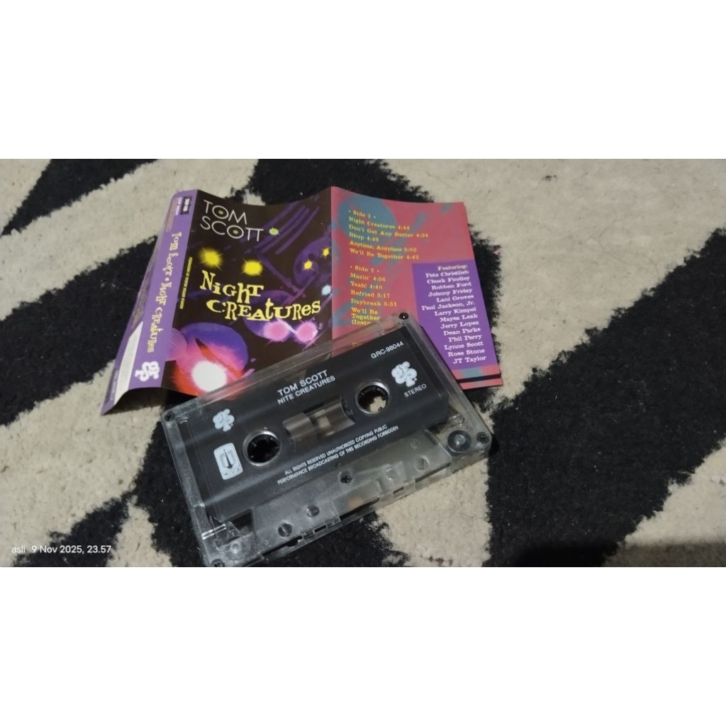 Jual kaset pita tom scott / night creature | Shopee Indonesia