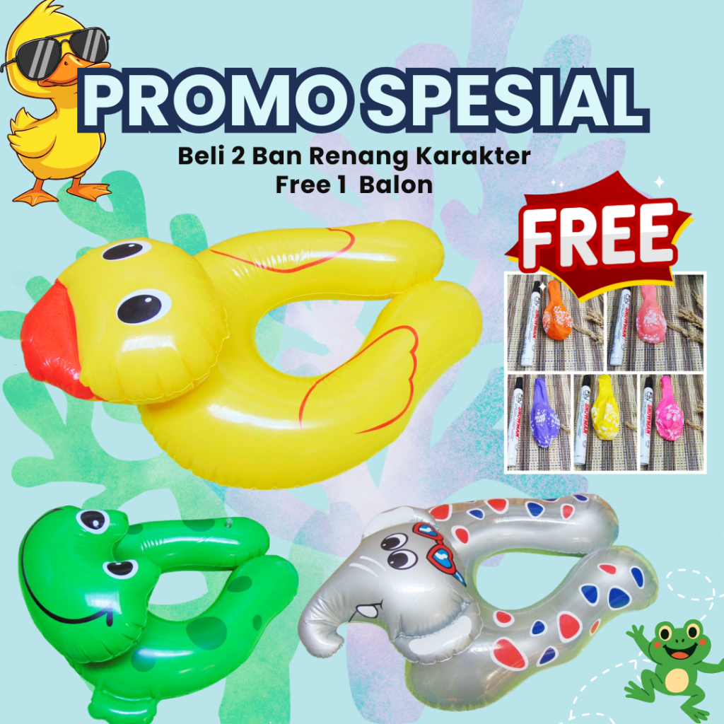 Jual [BELI 2 GRATIS 1 BALON] ban renang pelampung renang anak Swim Boat ...