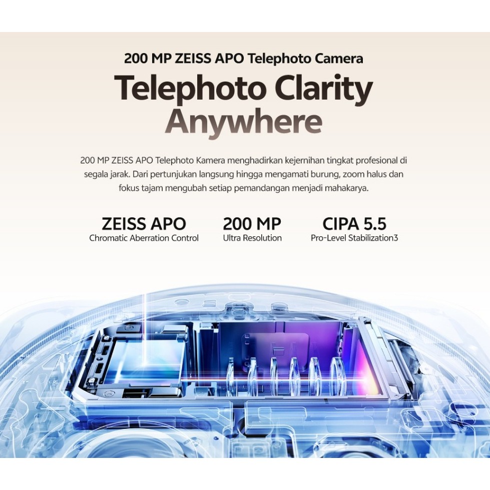 Jual Vivo X300 Pro 16/512GB [ Dimensity 9500 & vivo VS1 Chip, All New ...