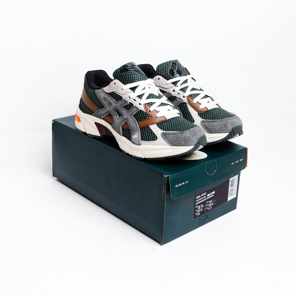 Jual Asics Gel 1130 MK II X Hal Studios Forest Olive Green | Shopee ...
