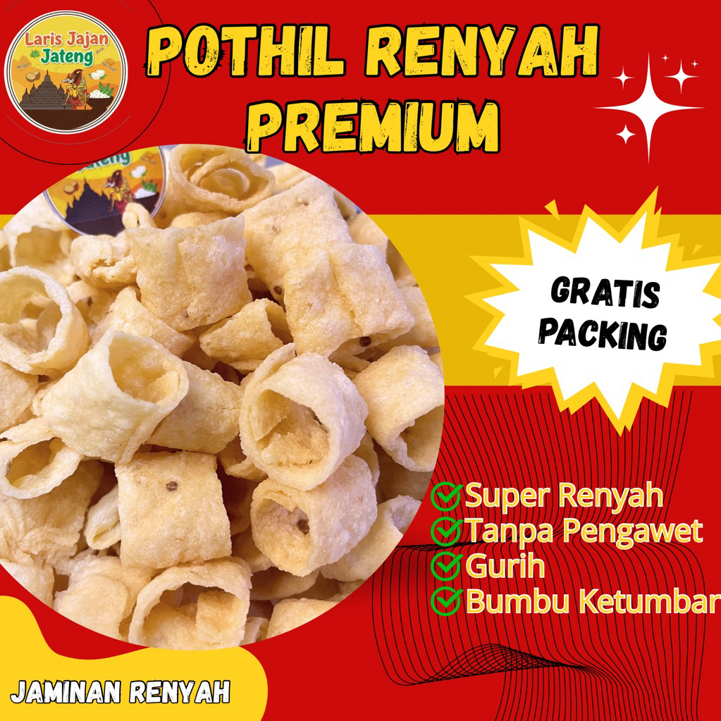 Jual SUPER RENYAH TERLARIS Pothil Premium 250 Gram | Potel Tumbar ...