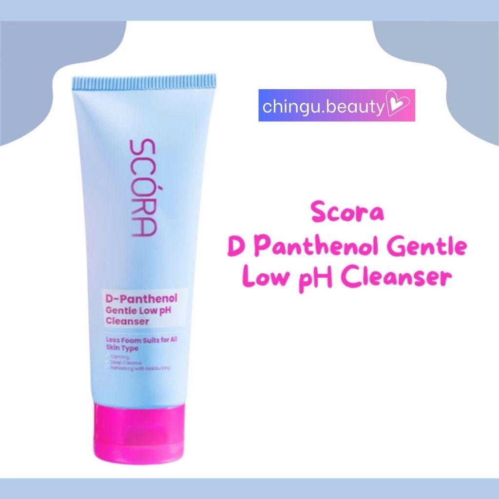 Jual SCORA D-Panthenol Gentle Low pH Cleanser 100ml Sabun Cuci Muka ...