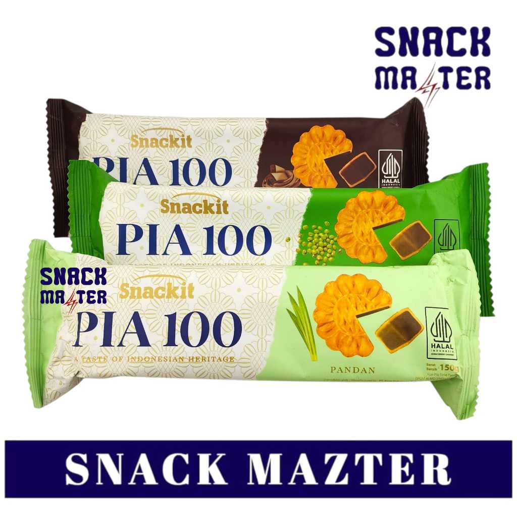 Jual Snackit Pia 100 Reguler - Netto 150gr | Shopee Indonesia