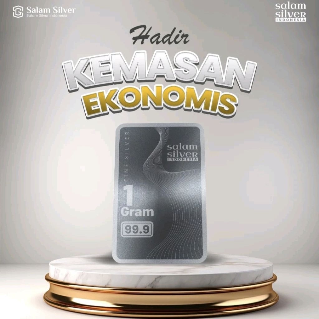 Jual Salam Silver Fine Silver Bar Perak Batangan Murni Asli | Shopee ...